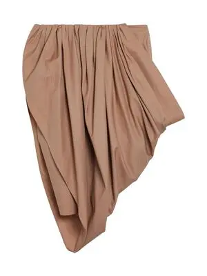 Chloé CHLOE Cotton Wrap Skirt Brown