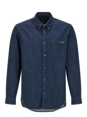 A.p.c. New Greg' Shirt - Blue