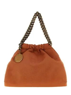 Stella McCartney Falabella Mini Drawstring Crossbody Bag - Orange