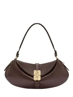 GANNI Shoulder Bag - Brown