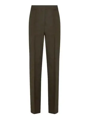 Max Mara Trousers Tailored Trousers - Brown