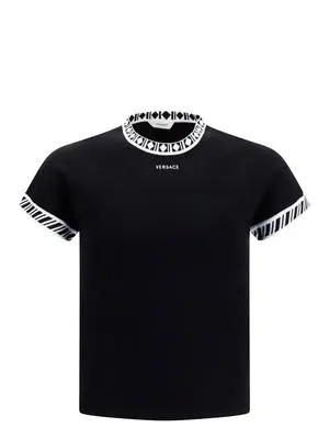 Versace Knit T-shirt - Black