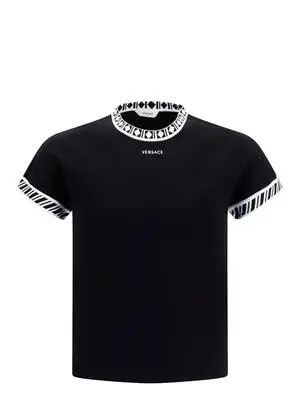 Versace Knit T-shirt - Black