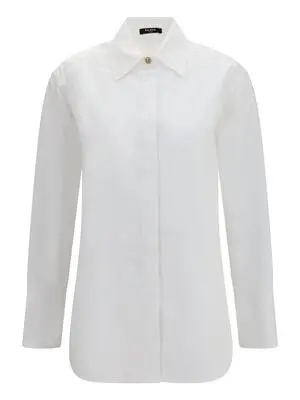 Balmain Cotton Poplin Shirt - White