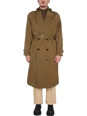 Bottega Veneta Nylon Folding Trench Coat - Multicolor