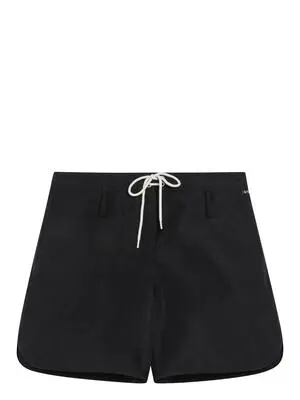 Prada Re-nylon Shorts With Drawstring - Black