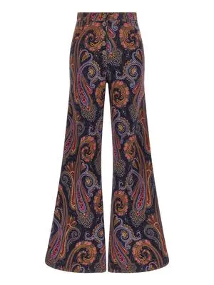 ETRO ETRO Paisley Printed Flared Jeans