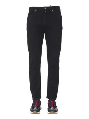 Versace Slim Fit Jeans - Black