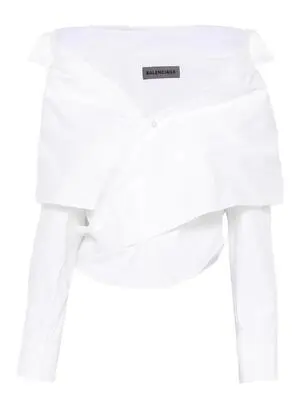 Balenciaga Tops Blouses - Blue
