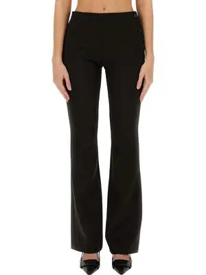 COURREGES Tailored Pants Oblique - Brown