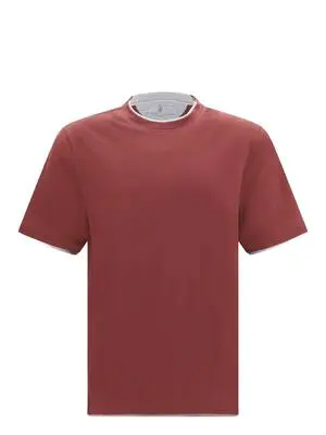 Brunello Cucinelli Cotton T-shirt - Multicolor