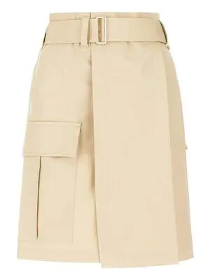 Kenzo Belted Cargo Skirt - Multicolor