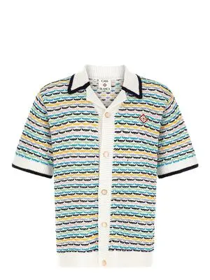 Casablanca Tuck Stitch' Shirt - Multicolor
