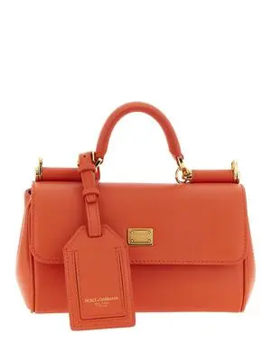 Dolce & Gabbana My Sicily Mini Handbag - Orange