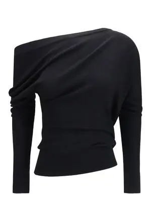 TOM FORD TOM FORD Asymmetric Long Sleeve Sweater
