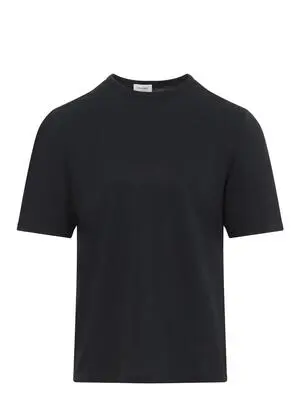 Saint Laurent Cotton T-shirt - Black