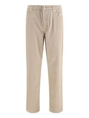 Brunello Cucinelli Corduroy Trousers - Cream