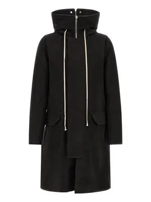 Rick Owens Megaparka Parka - Black
