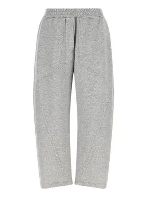 Brunello Cucinelli Cotton And Cashmere Joggers - Gray