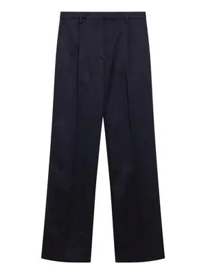 Prada Cotton Chino Trousers - Blue