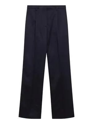 Prada Cotton Chino Trousers - Blue