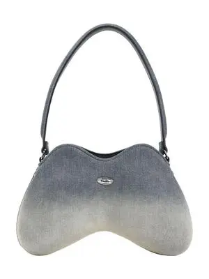 DIESEL® Diesel Women Double-D Denim Shoulder Bag Multicolor