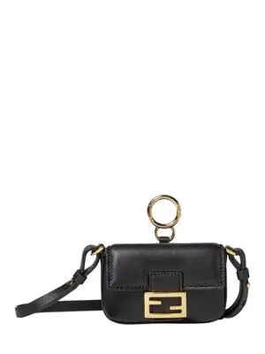 Fendi Nano Baguette Charm In Nappa Leather - Multicolor