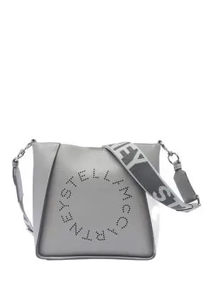 Stella McCartney Stella Logo Crossbody Bag - Gray