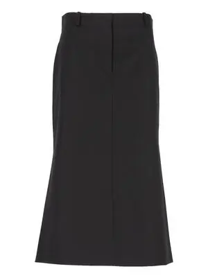 Fendi Grain De Poudre Skirt - Black