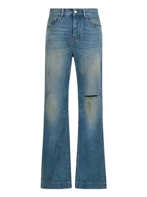 Amiri Denim Bootcut Jeans - Blue