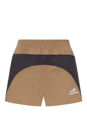 Balenciaga Techwear Shorts In Soft Technical Fabric - Multicolor