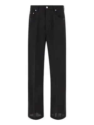 Rick Owens Geth Jeans - Black