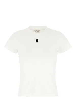 Alexander McQueen Embellished Logo T-shirt - Multicolor