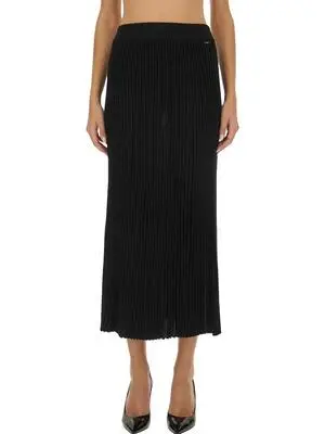 Kiton Knit Skirt - Black