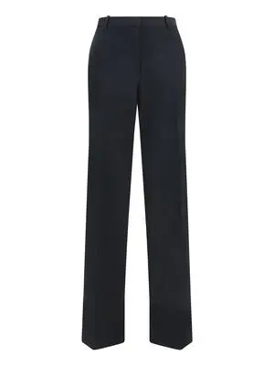 TOM FORD Wide-leg Pleated Trousers - Black