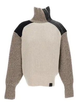 Stella McCartney STELLA MCCARTNEY Altermat Detail Block Colour Knit Jumper Multicolor