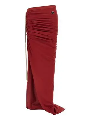 Rick Owens RICK OWENS Adjustable Skirt Red