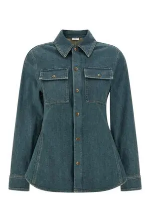 Burberry Dakota Denim Shirt - Blue