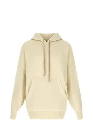 Rick Owens Hun Hooded Sweater - White