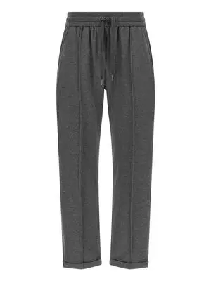 Brunello Cucinelli Track Joggers - Gray