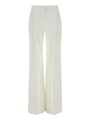 ERMANO SCERVINO Ermanno Scervino Crepe Palazzo Pant - White