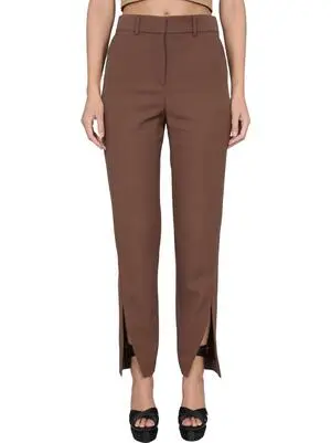 Balmain Wool Pants - Brown