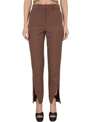 Balmain Wool Pants - Brown