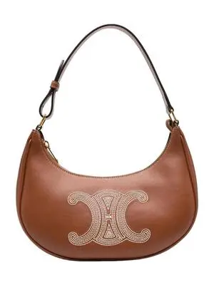 Celine Calf Leather Tote Bag - Brown