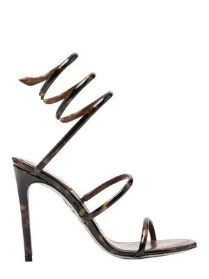 Rene Caovilla Cleo Heel Sandals - Multicolor