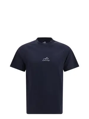 Balenciaga Long-sleeve Layered T-shirt - Blue