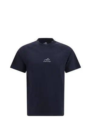 Balenciaga Long-sleeve Layered T-shirt - Blue