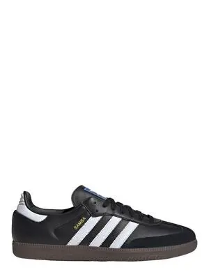 ADIDAS ORIGINALS Leather Samba Og Sneakers - Black