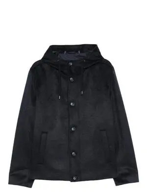 Herno Jackets Hooded Jackets - Blue