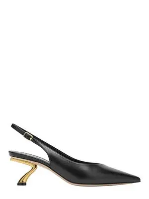 FERRAGAMO Slingback Pumps - Black